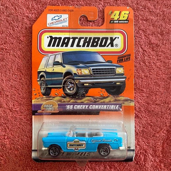 Mattel | Toys | Matchbox 55 Chevy Convertible | Poshmark